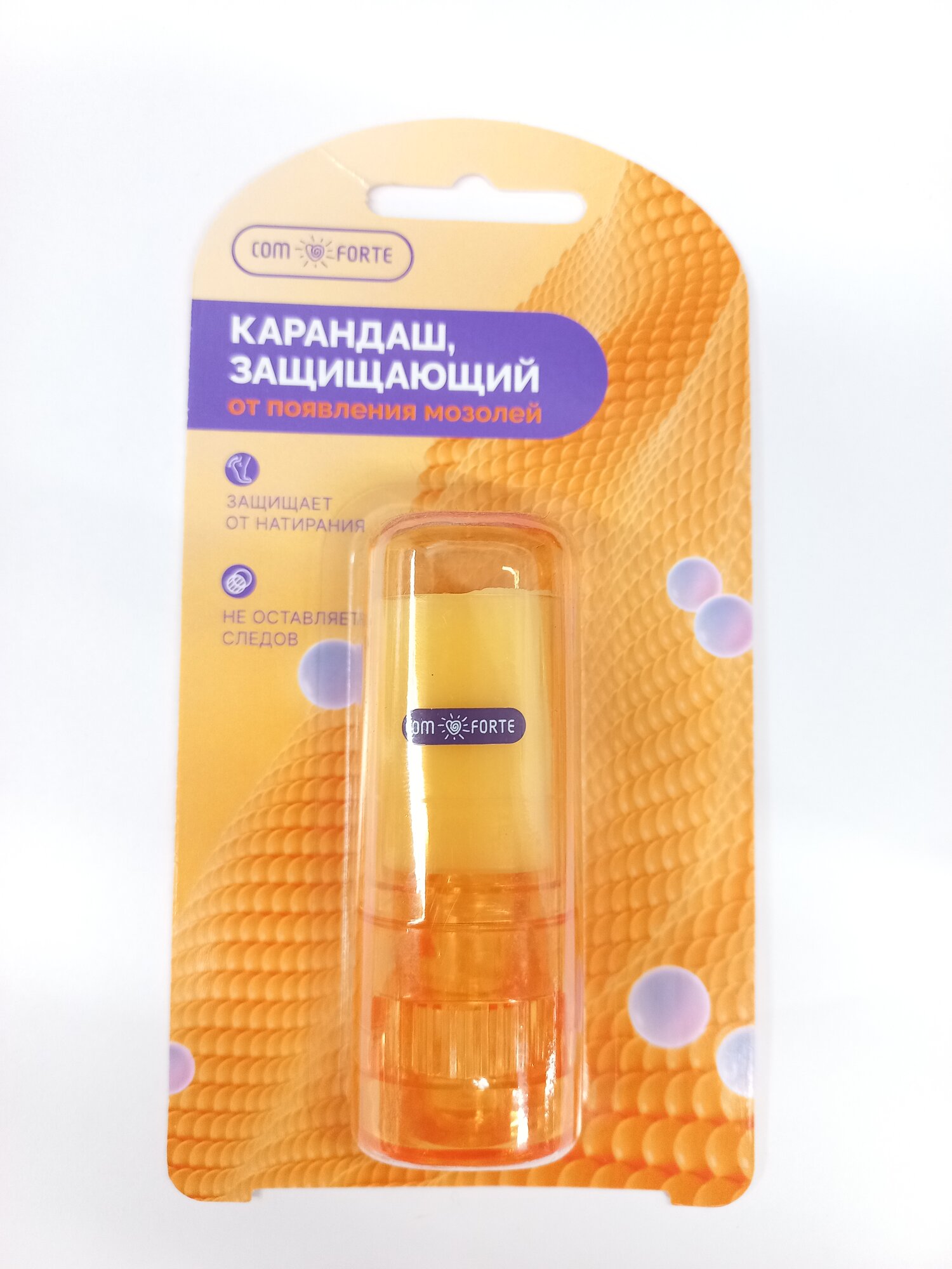 Защищающий карандаш ComForte от появления мозолей, для ног, увлажняющий, 8 мл