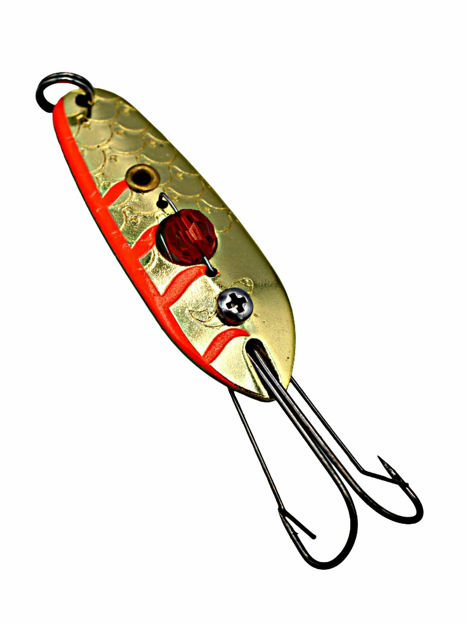 Блесна колебалка Kuusamo Rasanen Ruohikko Helmi 15г 60мм: на щуку, окуня, судака (незацепляйка)