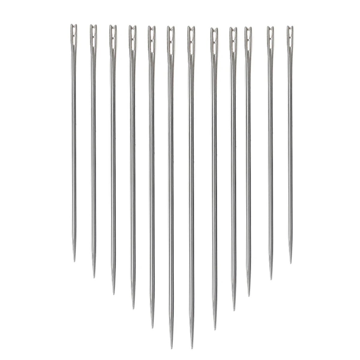 Стальные слепые иглы Beadia 6-12 шт.