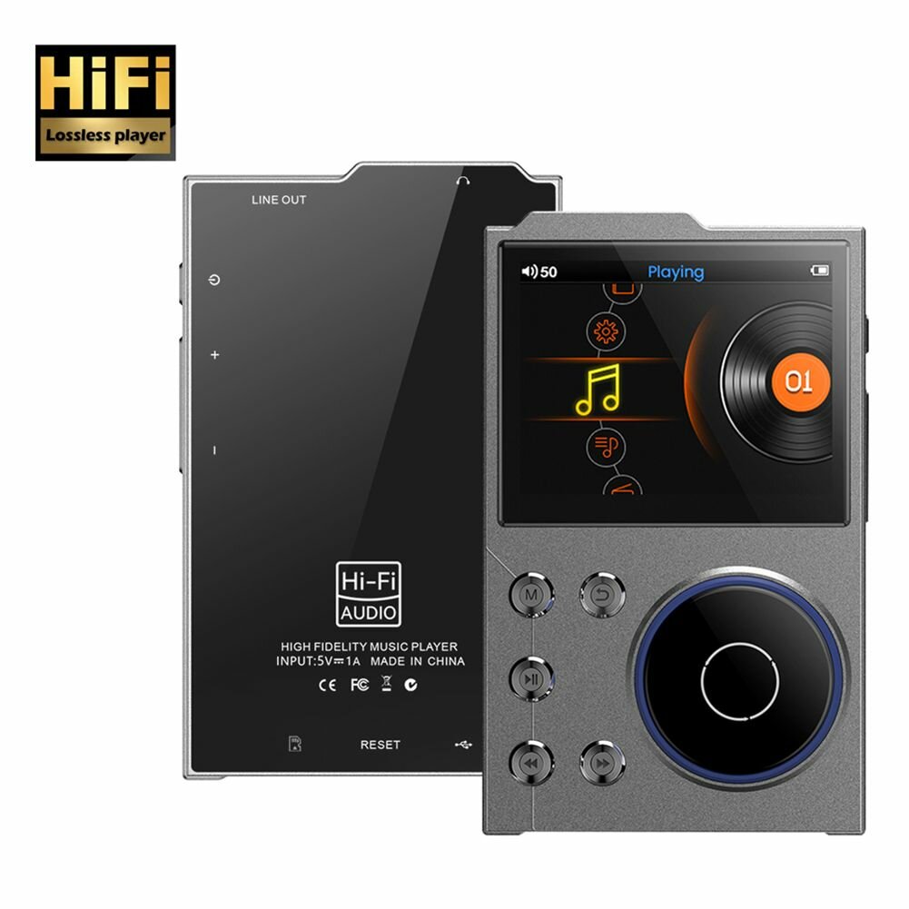 HiFi MP3-плеер DSD Цифровой аудиоплеер без потерь, совместимый с Bluetooth