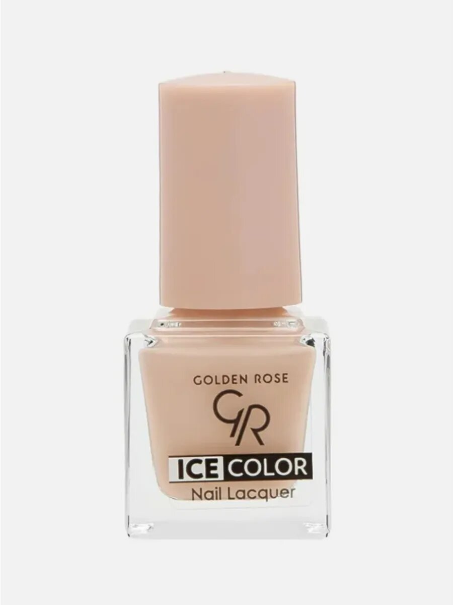 Лак для ногтей GOLDEN ROSE ice color 104 Бежево-Матовый