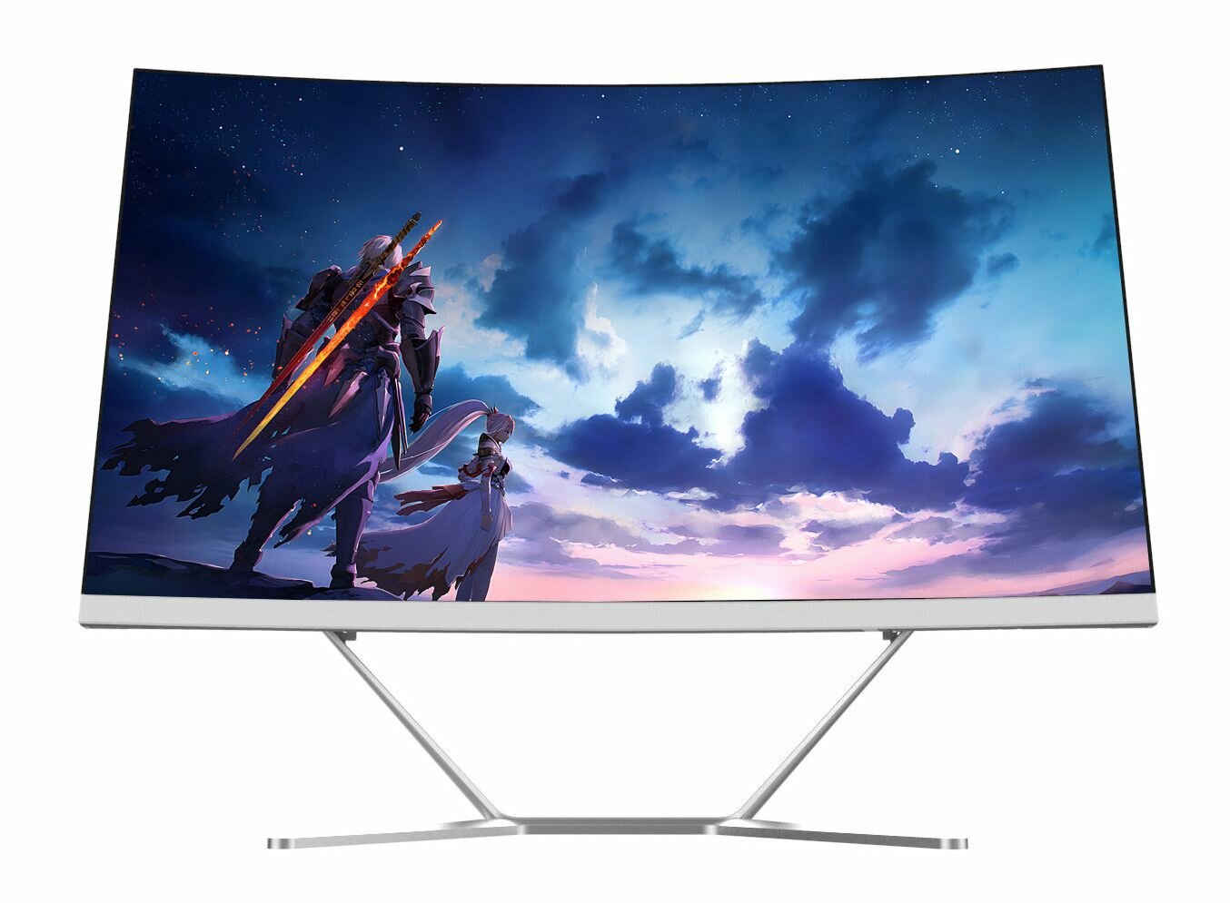 Игровой моноблок 24" с изогнутым экраном: Мощный i7 и GTX 1660 Ti!