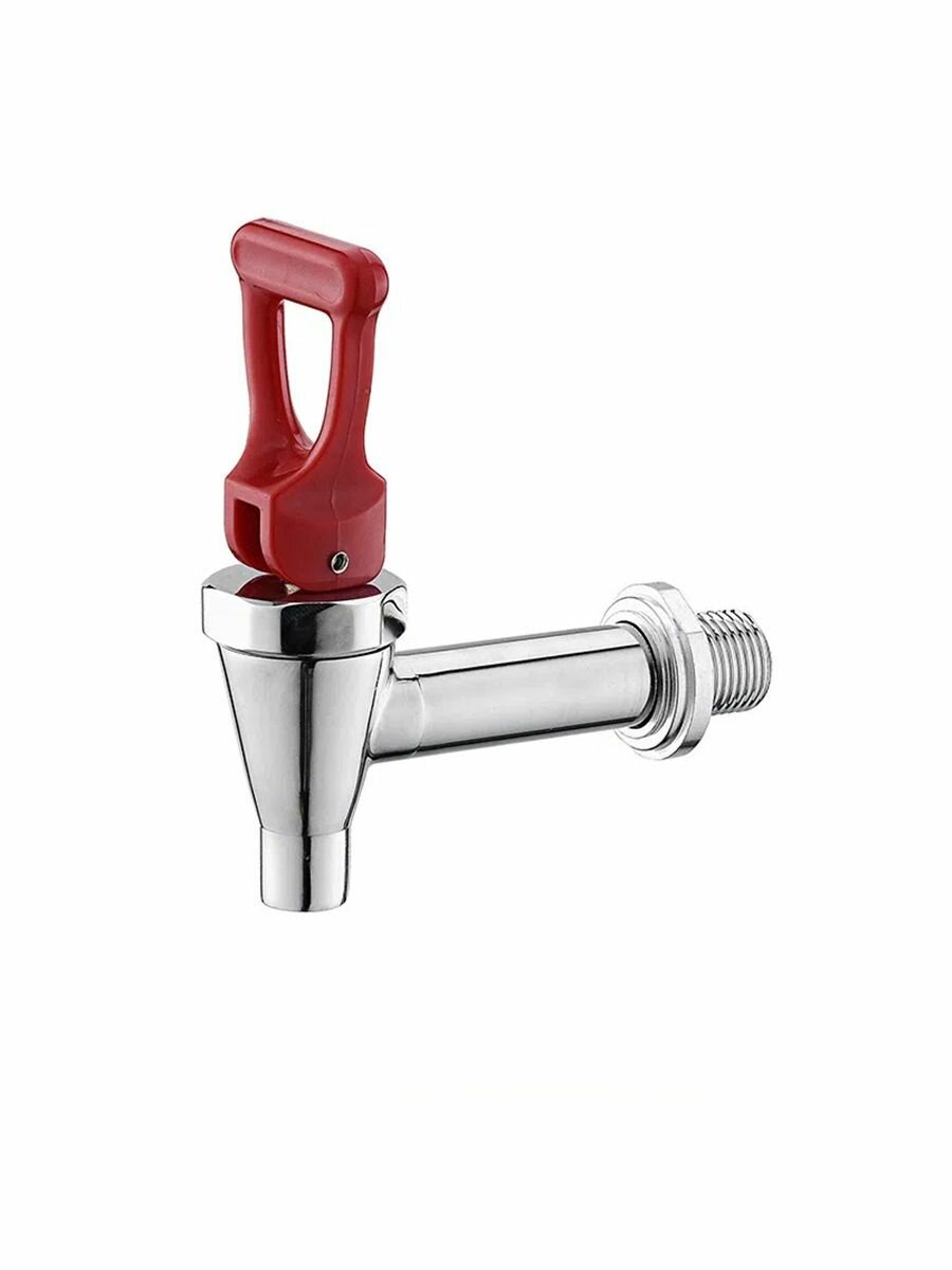 Медный кран для бойлера 3/8" 1/2" Нажимной