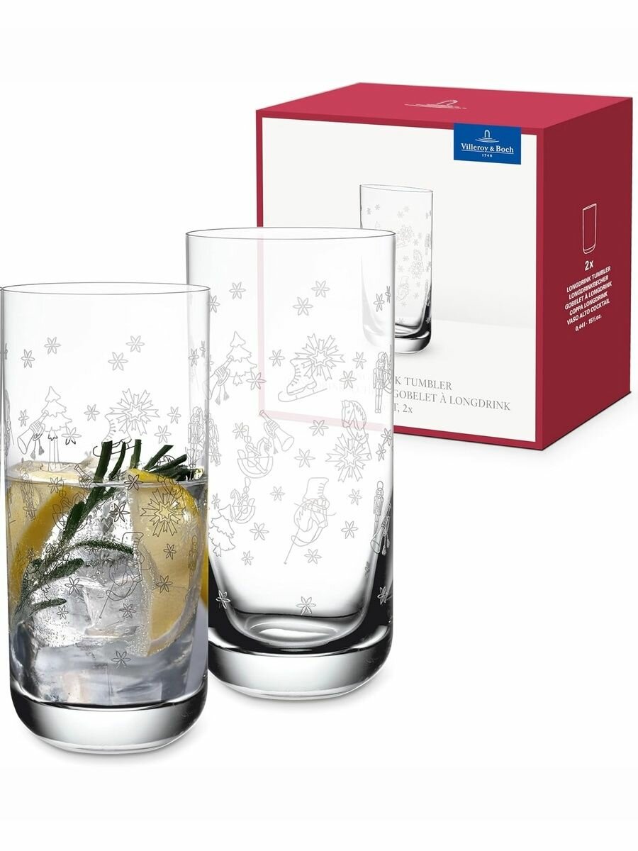 Набор стаканов для лонгдрингов Toy's Delight, 2 шт. По 300 мл от Villeroy & Boch.