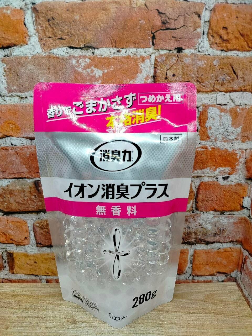 ST Shoushuuriki Ion Plus Освежитель воздуха ионный для помещениий на основе гелевых гранул 280 гр запасной блок