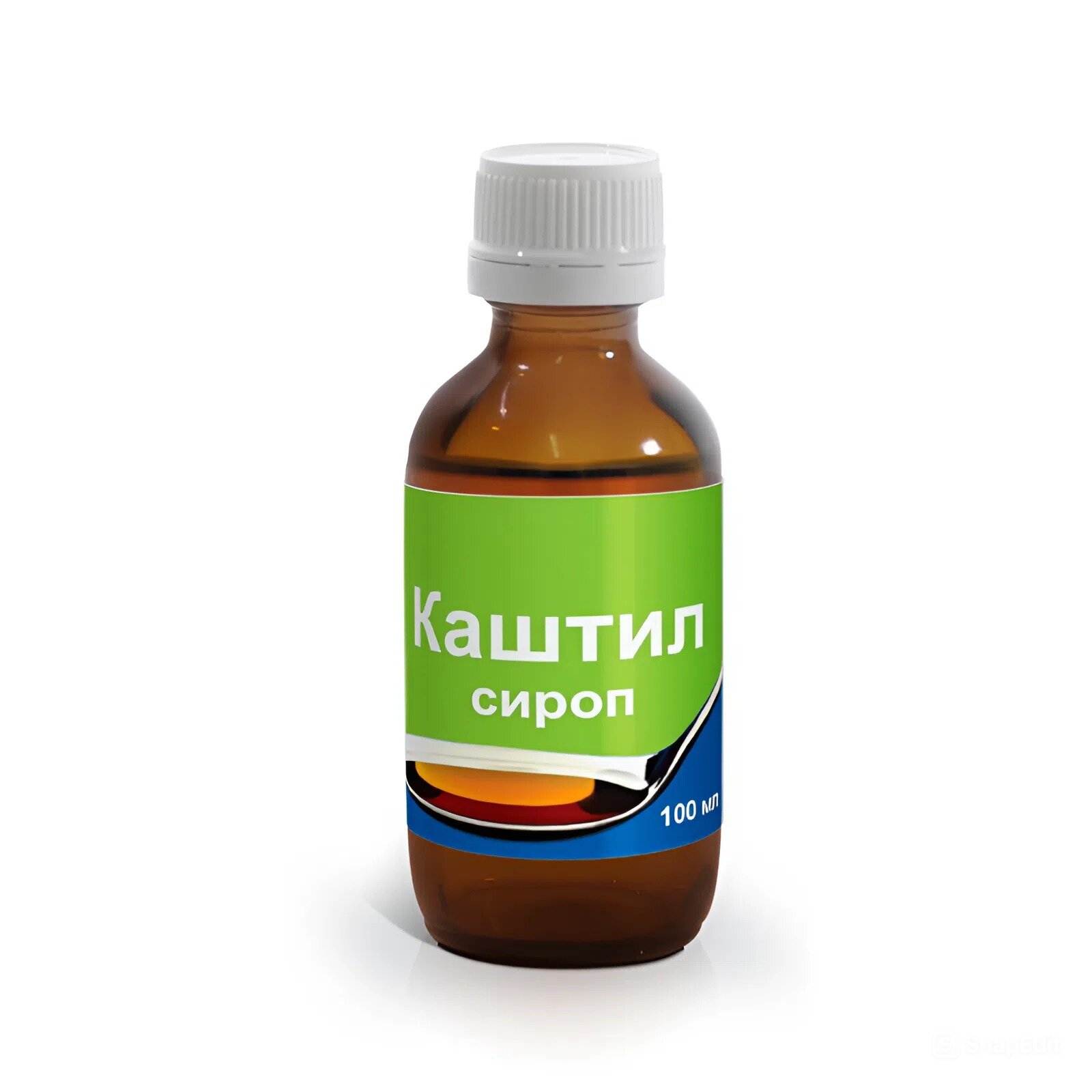 Каштил, сироп, антисептический и противовоспалительные эффекты, 100 мл