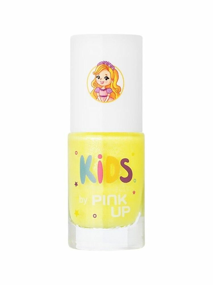 Детский лак для ногтей PINK UP KIDS на водной основе тон 21 5 мл