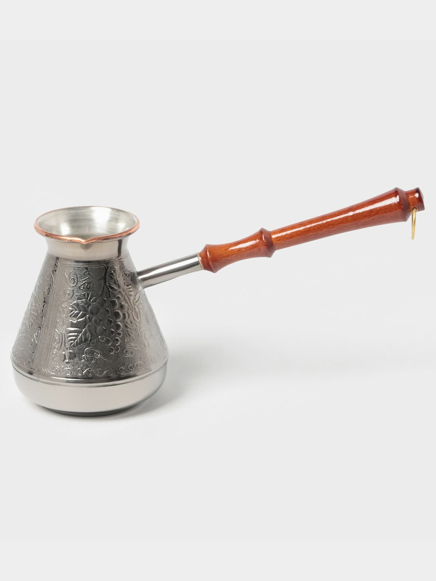 Турка для кофе медная "Виноград", 0.5 л