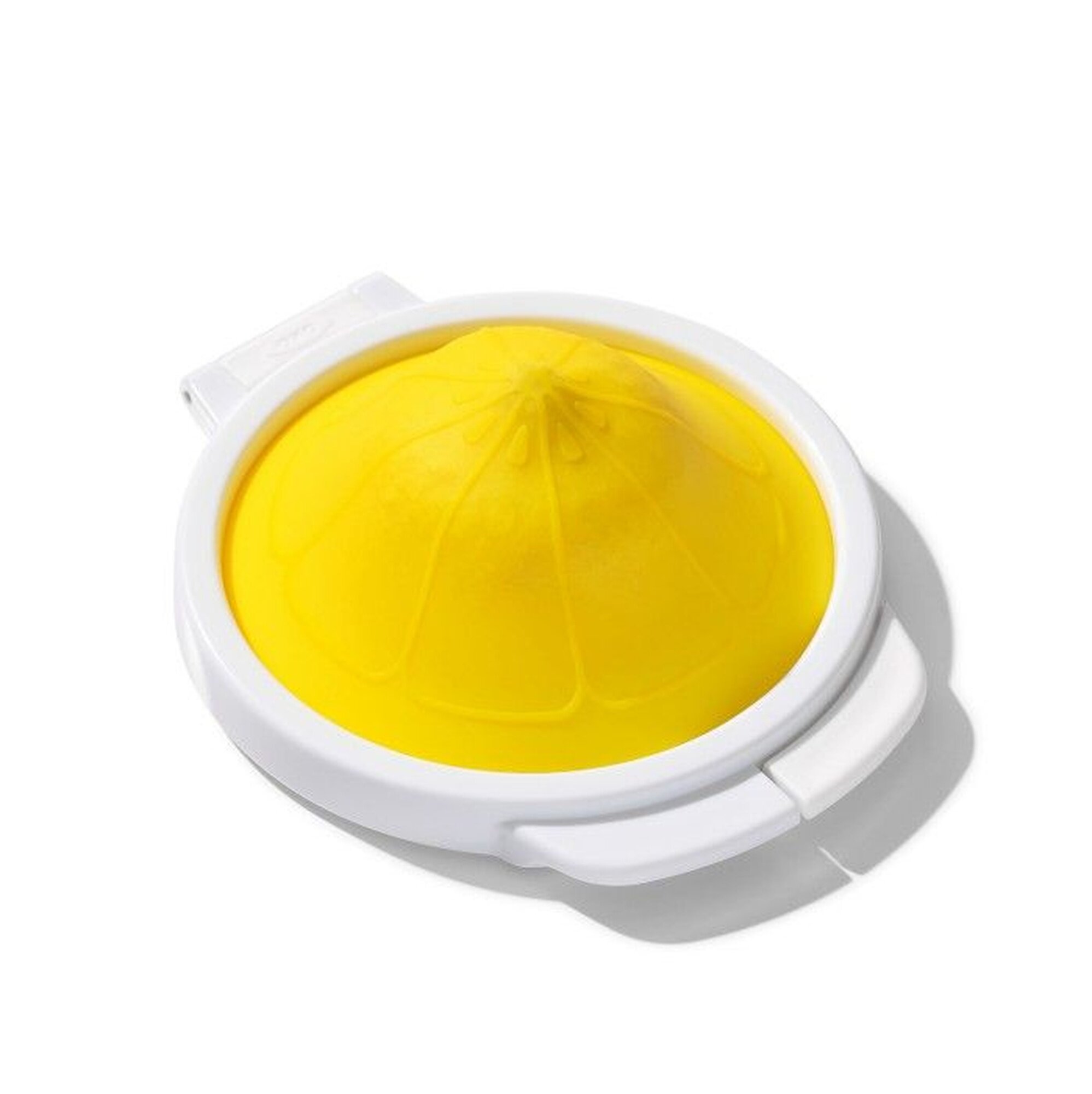Контейнер для лимона OXO Good Grips Cut & Keep - из силикона и пластика, цвет белый/желтый, 11249800