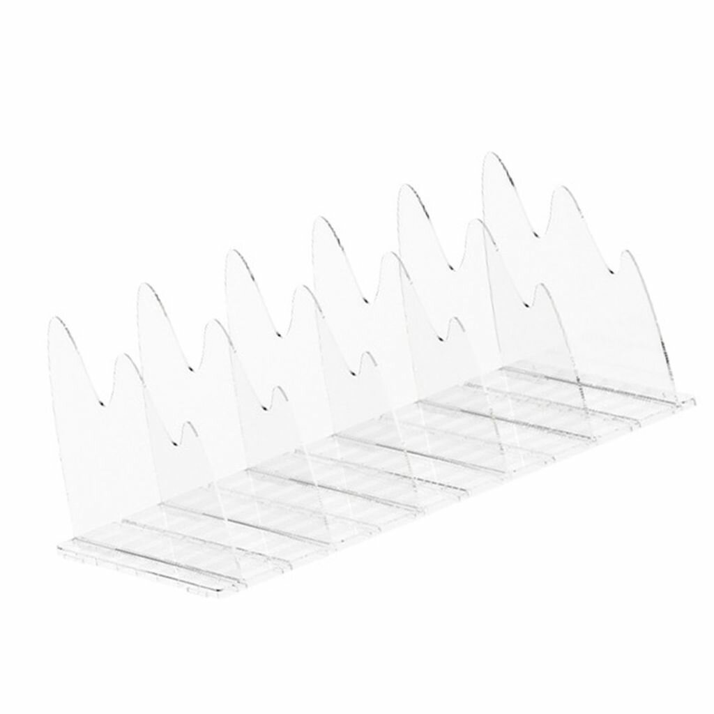 Регулируемые акриловые разделители для полок