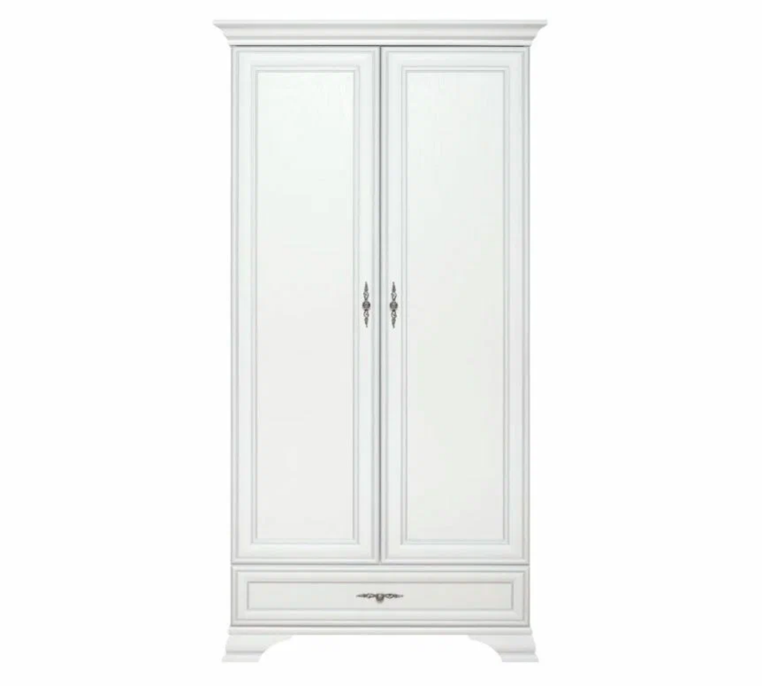 Шкаф БРВ-Мебель Kentaki SZF2D1S, 197.5 x 61 x 99.5 см, цвет: белый