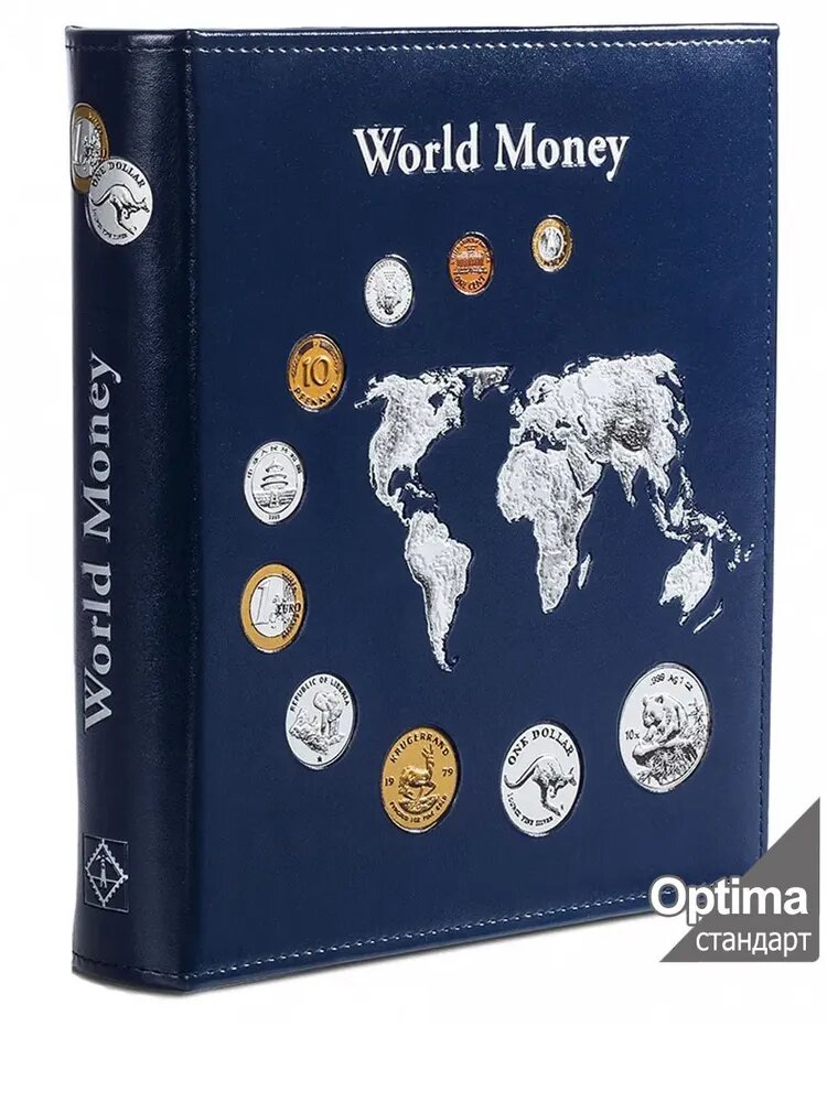 Альбом World Money на 152 монеты. Leuchtturm