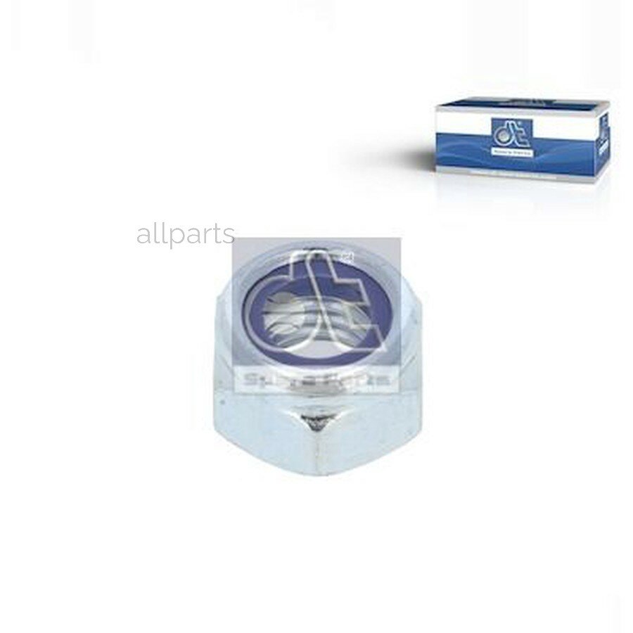 DT SPARE PARTS 125725 гайка! самоконтр. (с пластик. вставкой) M14x2 H=14 SW22 DIN 985/8.8\ Universal