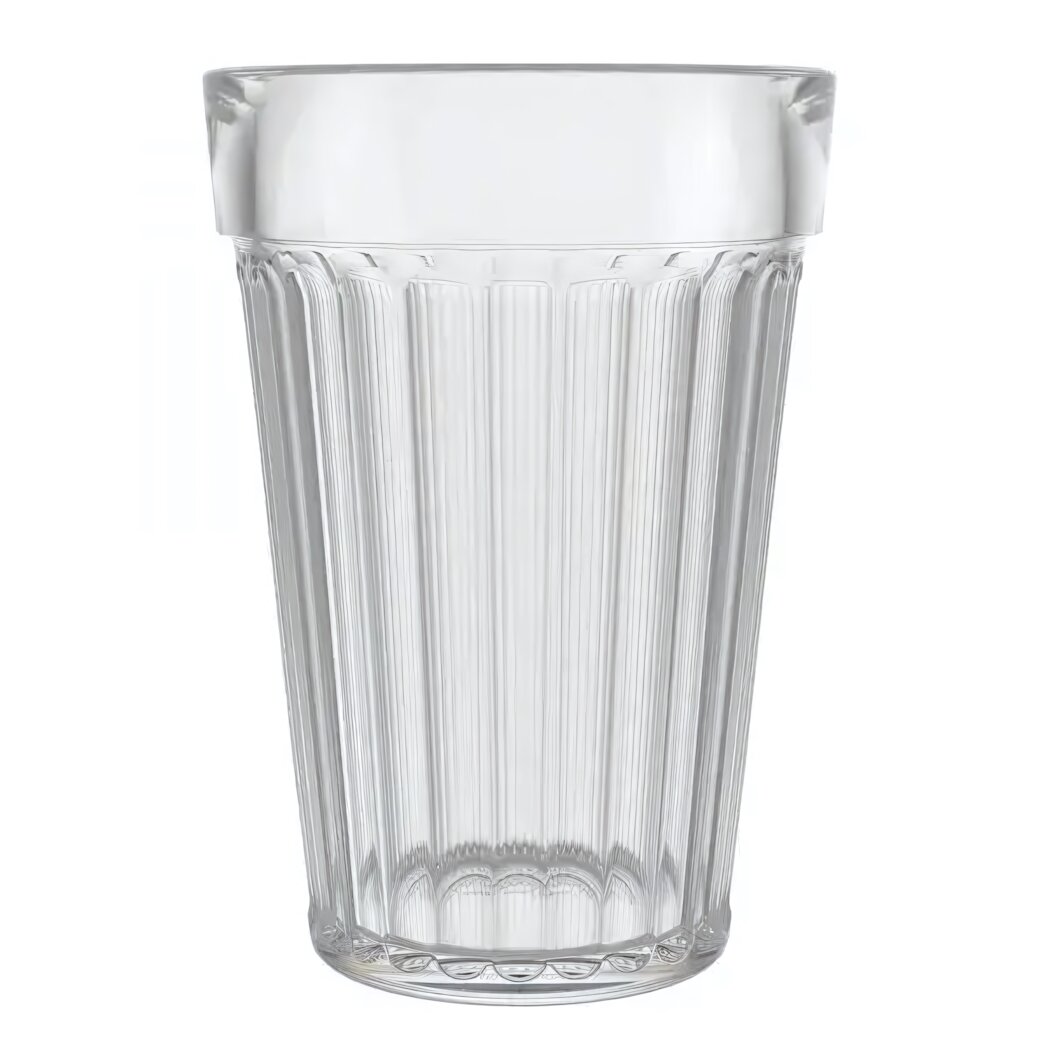 Стакан гранёный 250мл, прозрачный, для повседневного использования