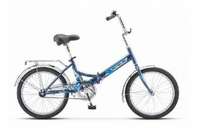 Велосипед 20" стелс "Pilot 410" складн. Зеленый (рама13 сталь, торм. ножн, обод алюм.) Маркированный