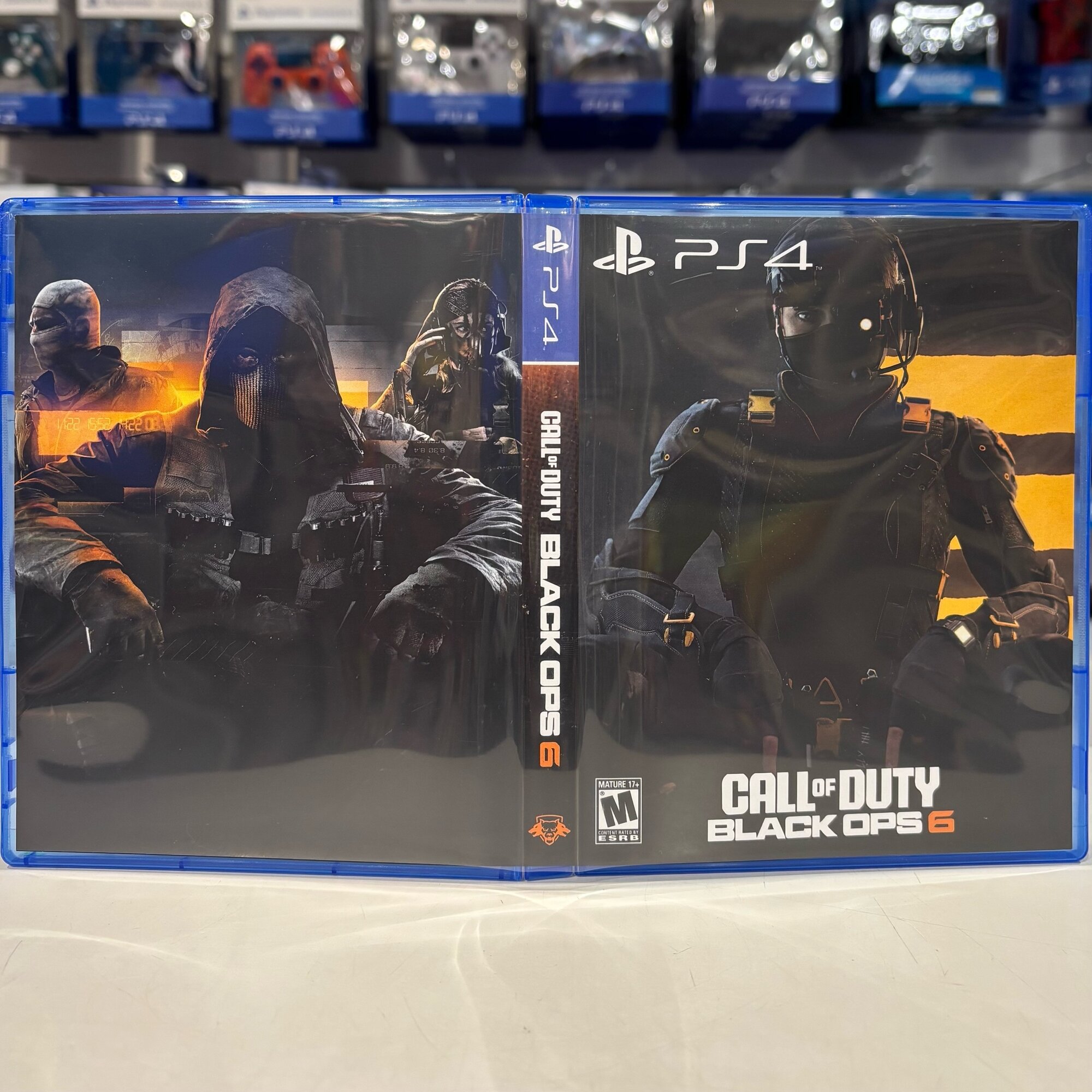 Игра "Call of Duty: Black Ops 6" PS4 - Кастомная обложка для диска №1