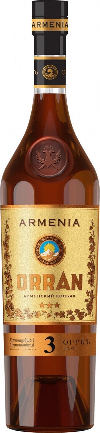 Коньяк "Orran" 3 Years Old, 0.5 л