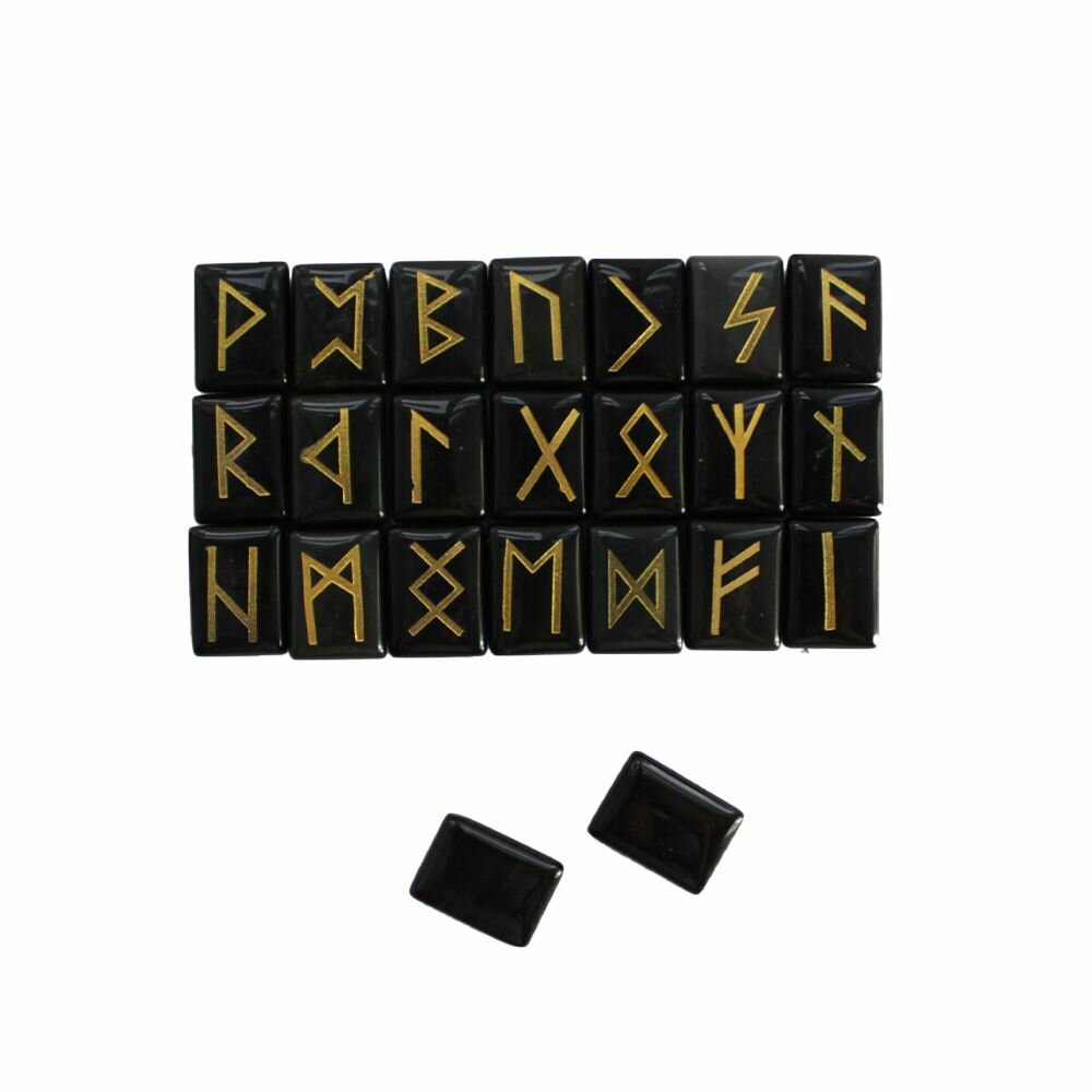 Руны из натурального камня