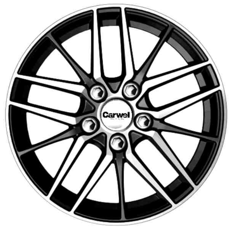 Диск колесный Carwel Лача 6,5x16 5x100 Dia57.1 ET38 цвет AB