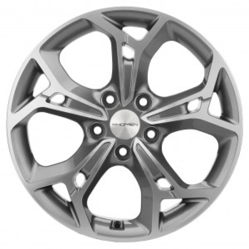 Диск колесный Khomen Wheels KHW1702 (Tiguan) 7,0x17 5x112 Dia57.1 ET40 цвет Gray-FP