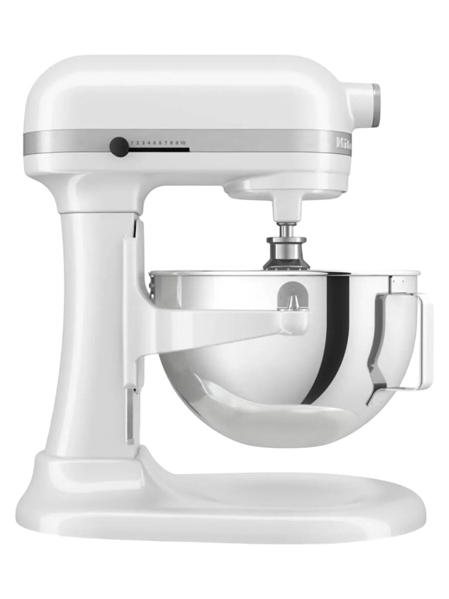 Планетарный миксер KITCHENAID Heavy Duty 5KSM55SXXEWH, белый