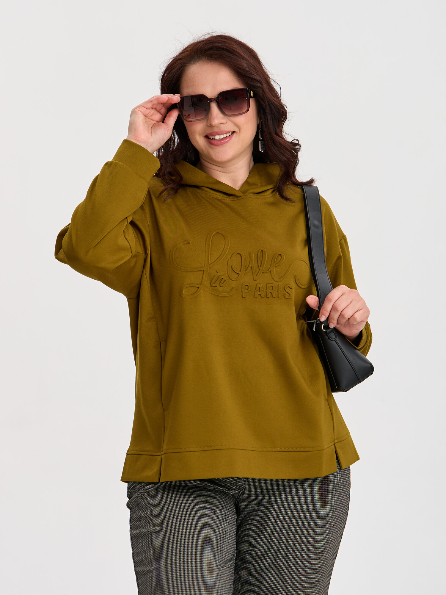 Толстовка Большие размеры Худи