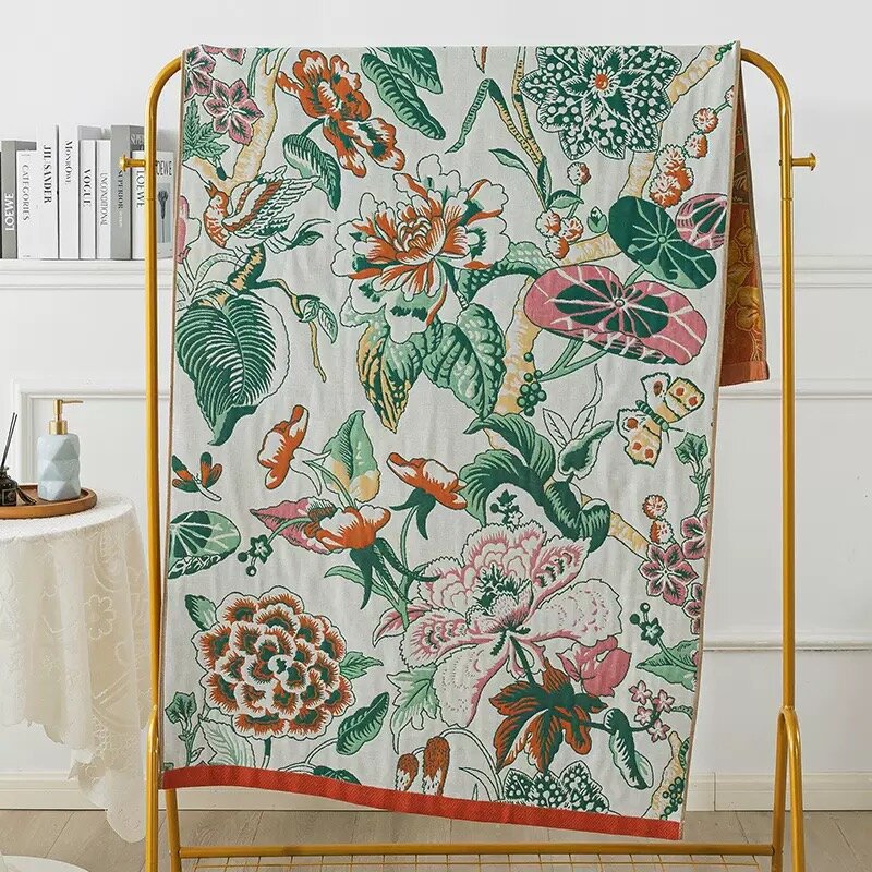 Полотенце "Китайские Традиции" ANGPU, банное, хлопок, 180x90 см