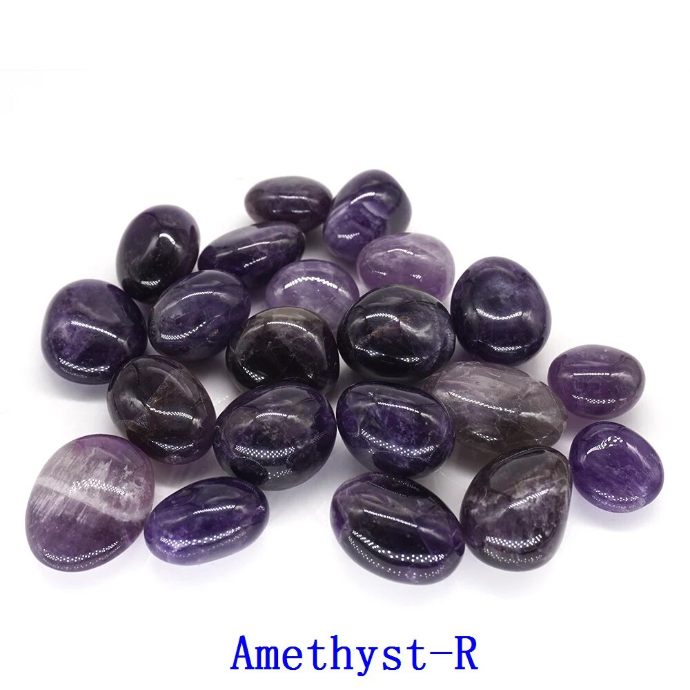 Кристалл аметист розовый кварц 50 г Фиолетовый, 1PCS, Amethyst-R