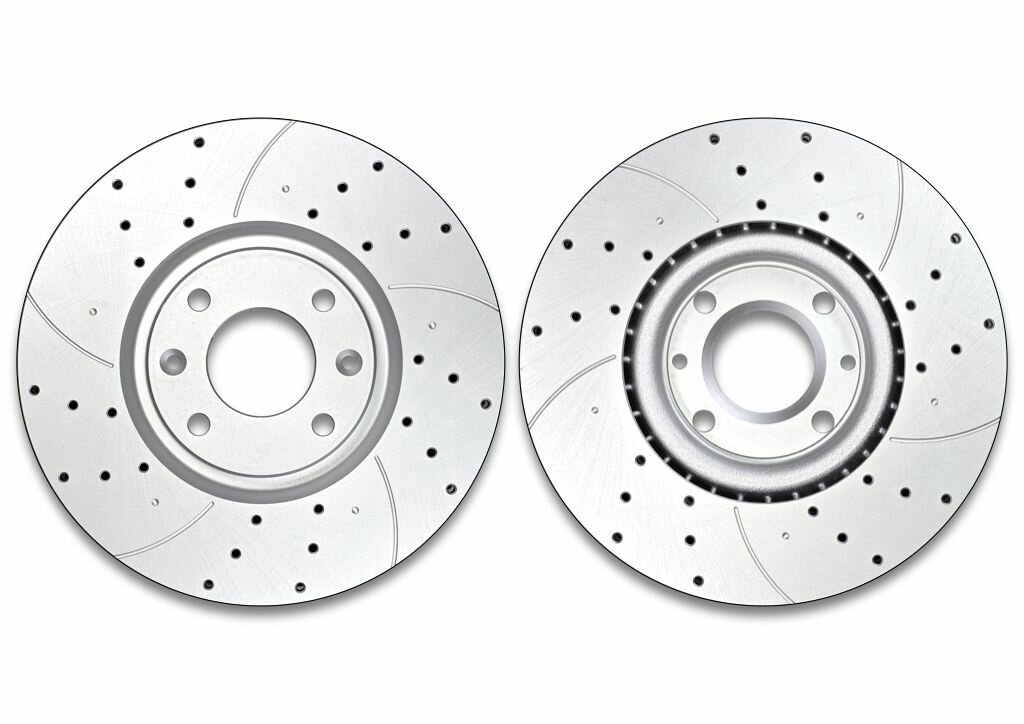 Тормозной диск Gerat DSK-F342P (передний) Platinum citroen C4/ peugeot 208,308,5008