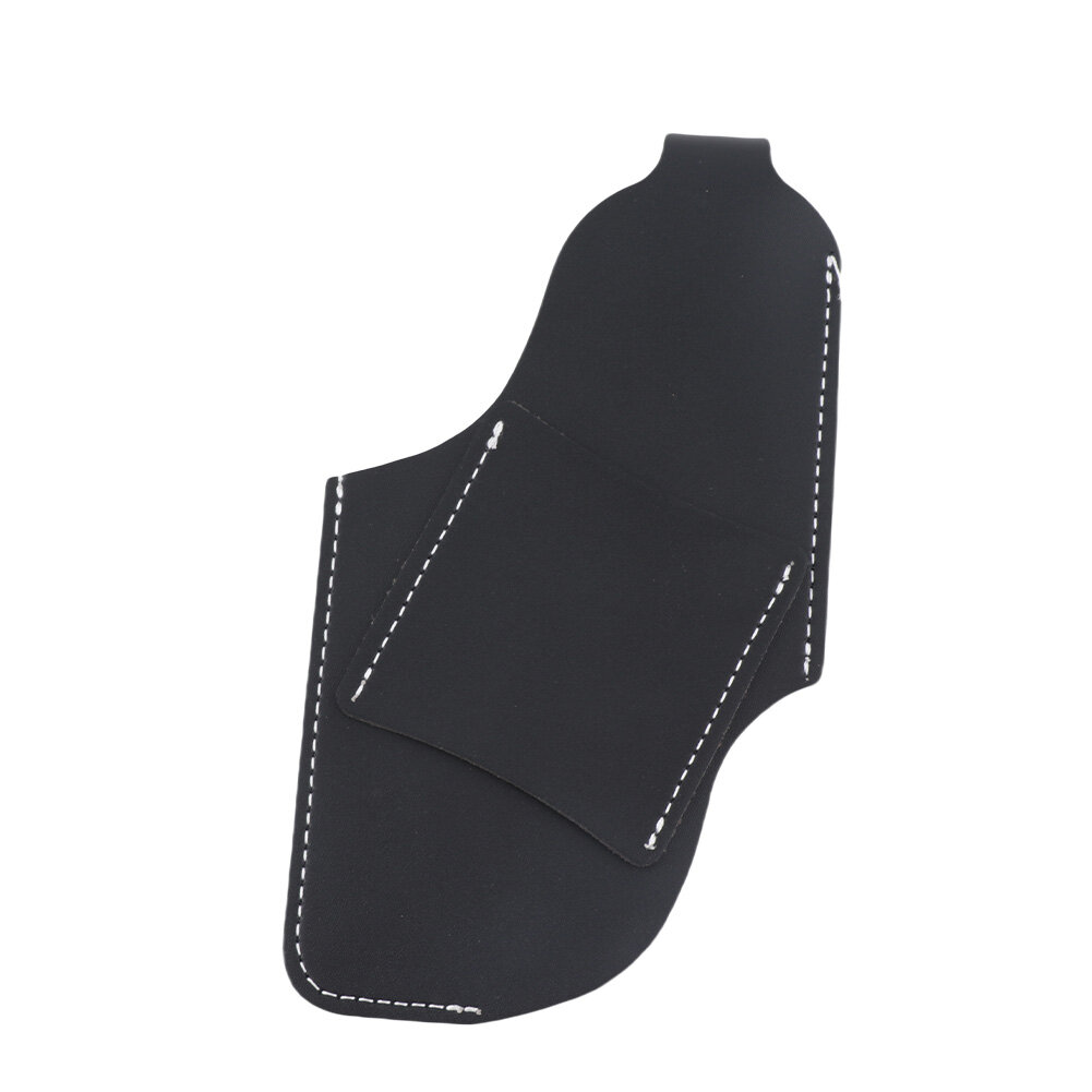 Чехол-кобура для телефона из искусственной кожи в стиле ретро, стильный защитный чехол для мобильного телефона на ремень, черный, размер S