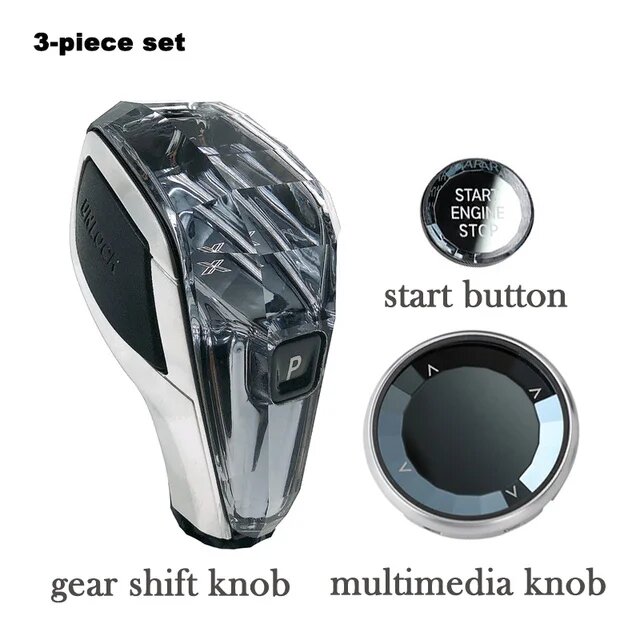 Хрустальные ручки переключения передач, головка рычага коробки передач для BMW X2 X2 F39 2020-2022