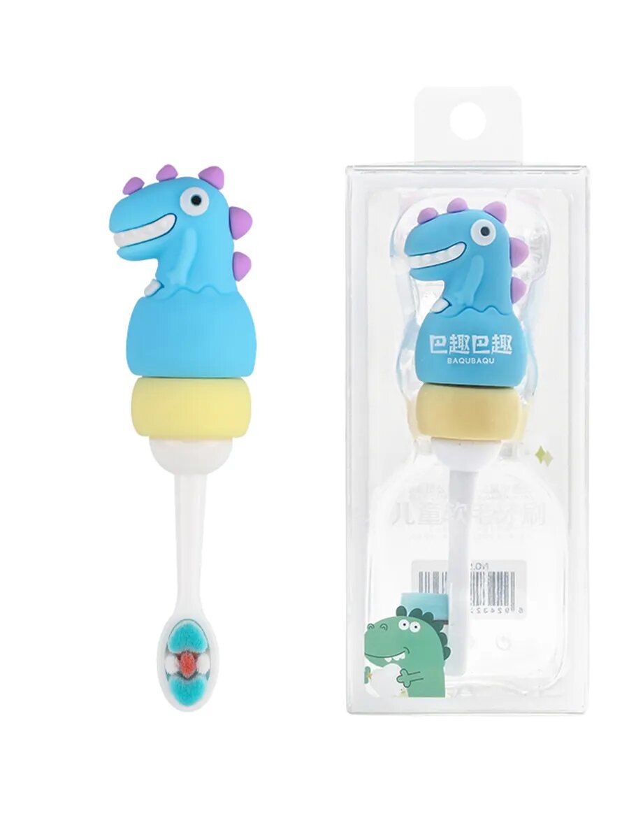 Зубная щетка мягкая детская монопучковая 0-3