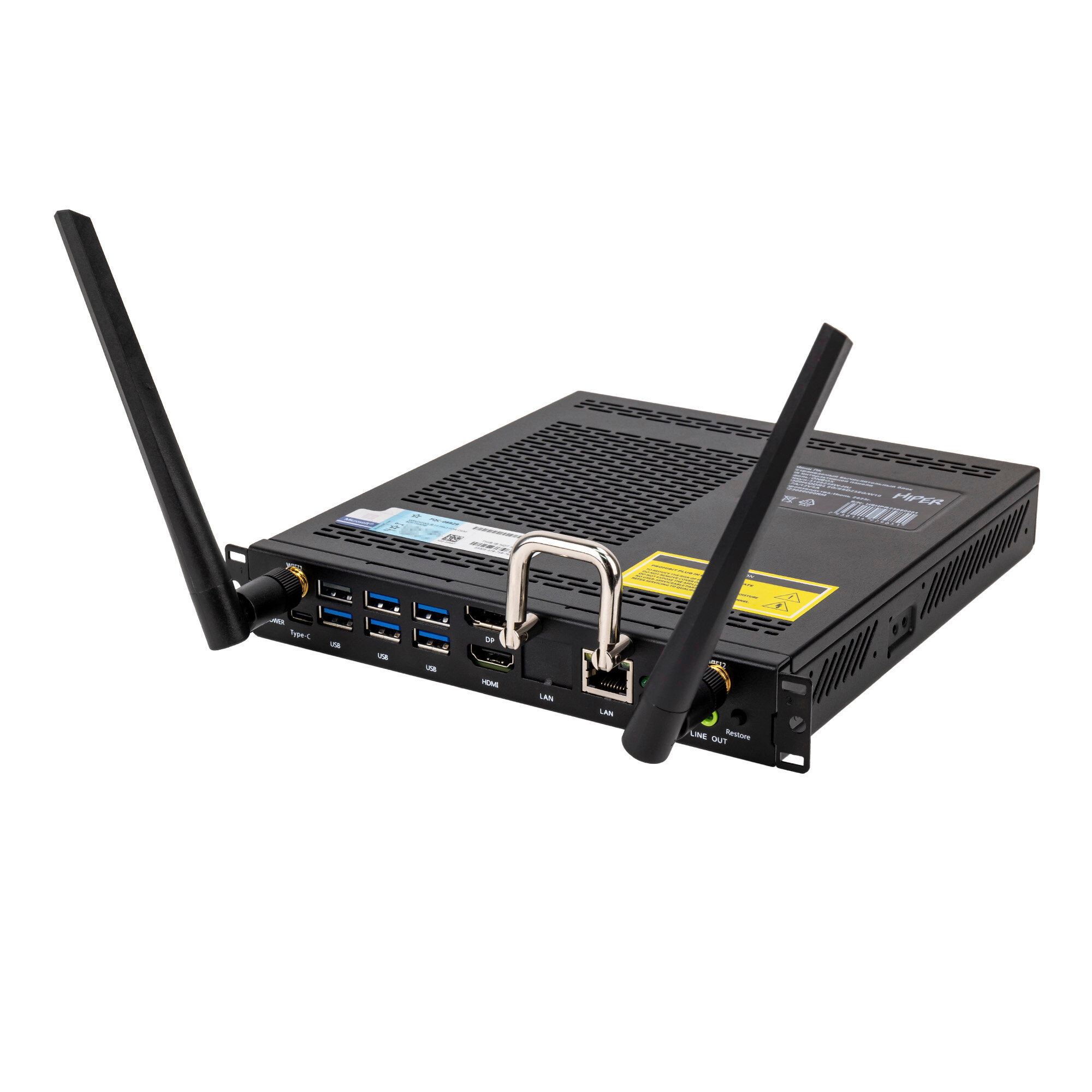 Модульный ПК HIPER ONBOX-2 OPSC (i5-12450H, DDR 8Gb, SSD 265Gb, Wi-Fi, Bluetooth 5.0, Win11Pro)