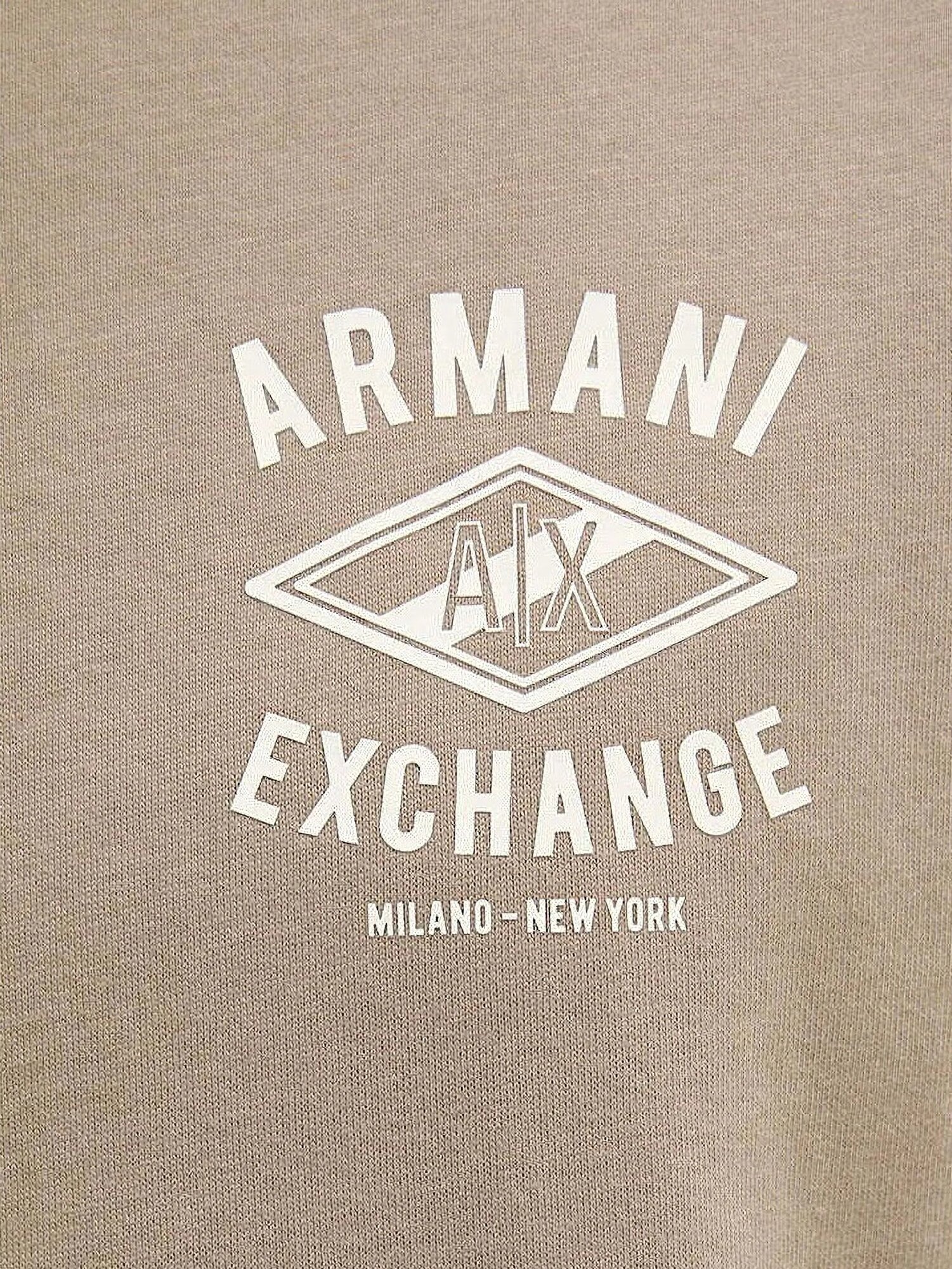 Футболка Armani Exchange, размер XL, коричневый — фото 1