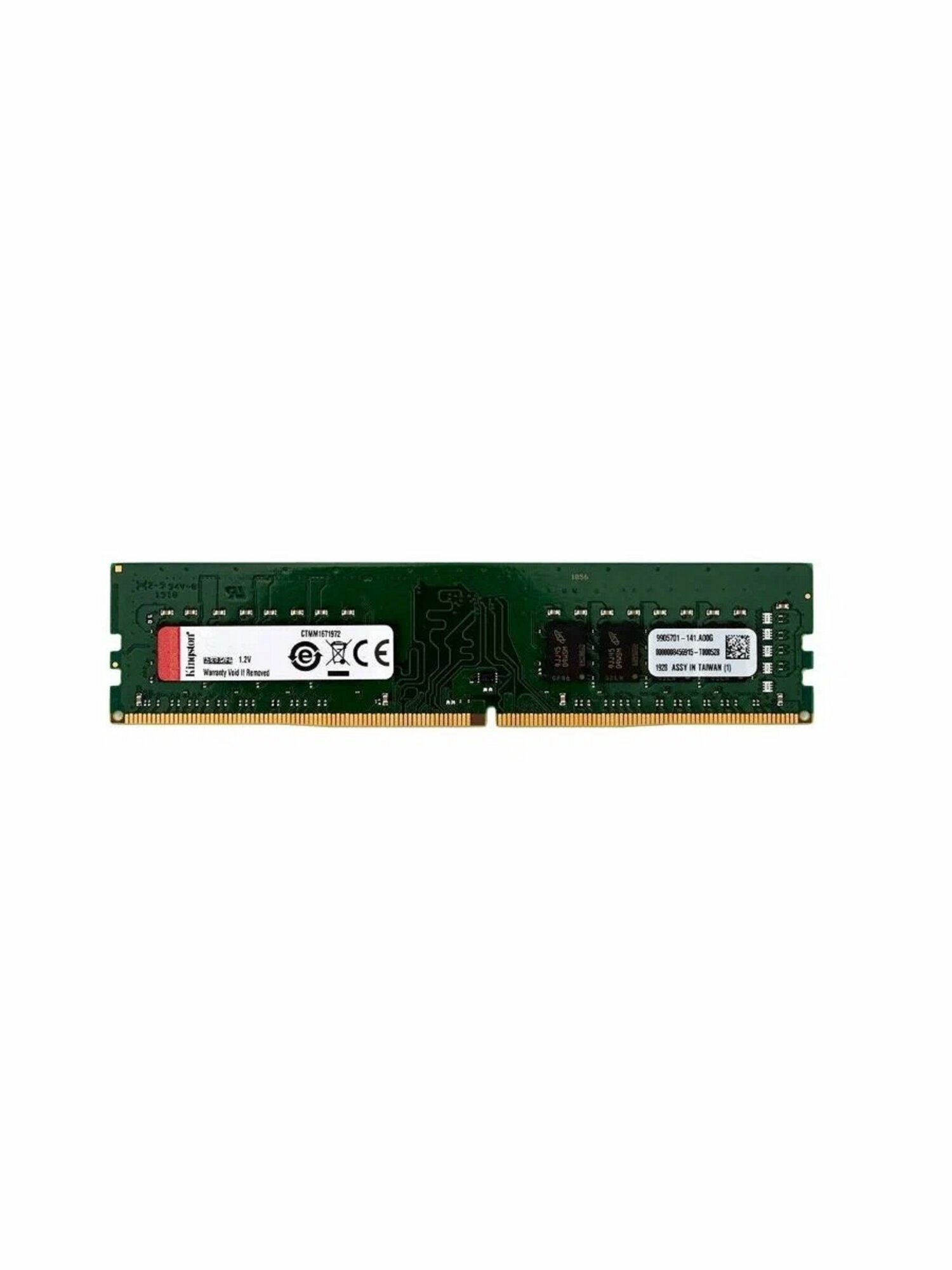 Оперативная память Kingston KVR32N22D8/16WP 16 гбгб, DDR4, DIMM, 3200 МГц, CL22