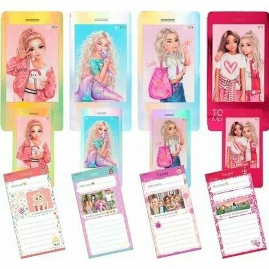 Блокнот для записей и раскрашивания Depesche TOPModel мини, 412453