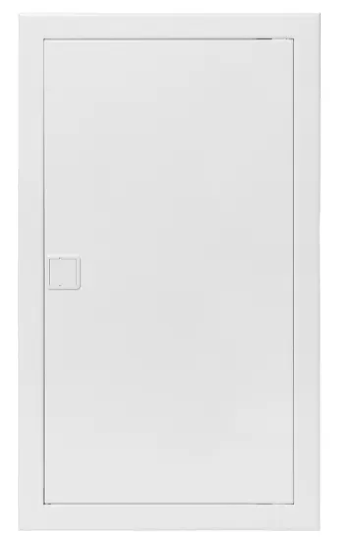 Щит распределительный EKF / ЕКФ Nova, пластиковый с металлической дверью белый, 36 модульных расстояний, 3 ряда, IP41, размером 592х346х96мм / электрика