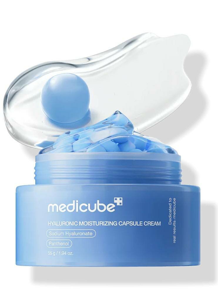 Увлажняющий капсульный крем Medicube Hyaluronic Moisturizing Capsule Cream, 55 мл
