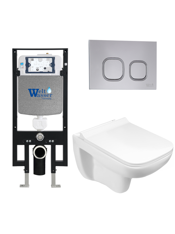 WeltWasser Комплект AMBERG 497 + KEHLBACH 004 GL-WT + AMBERG RD-CR WeltWasser
