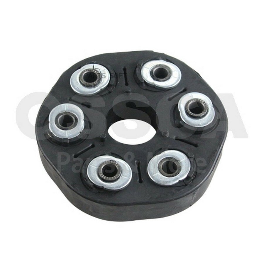 OSSCA 18339 Эластичная муфта карданного вала, передняя BMW 1,3,5,6,7, X3 (E81,87,90,91,60,61,63,65,66,67,83) 04~