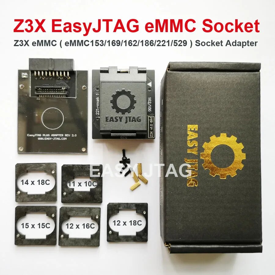 EASY JTAG Z3X eMMC Socket Adapter 6-in-1