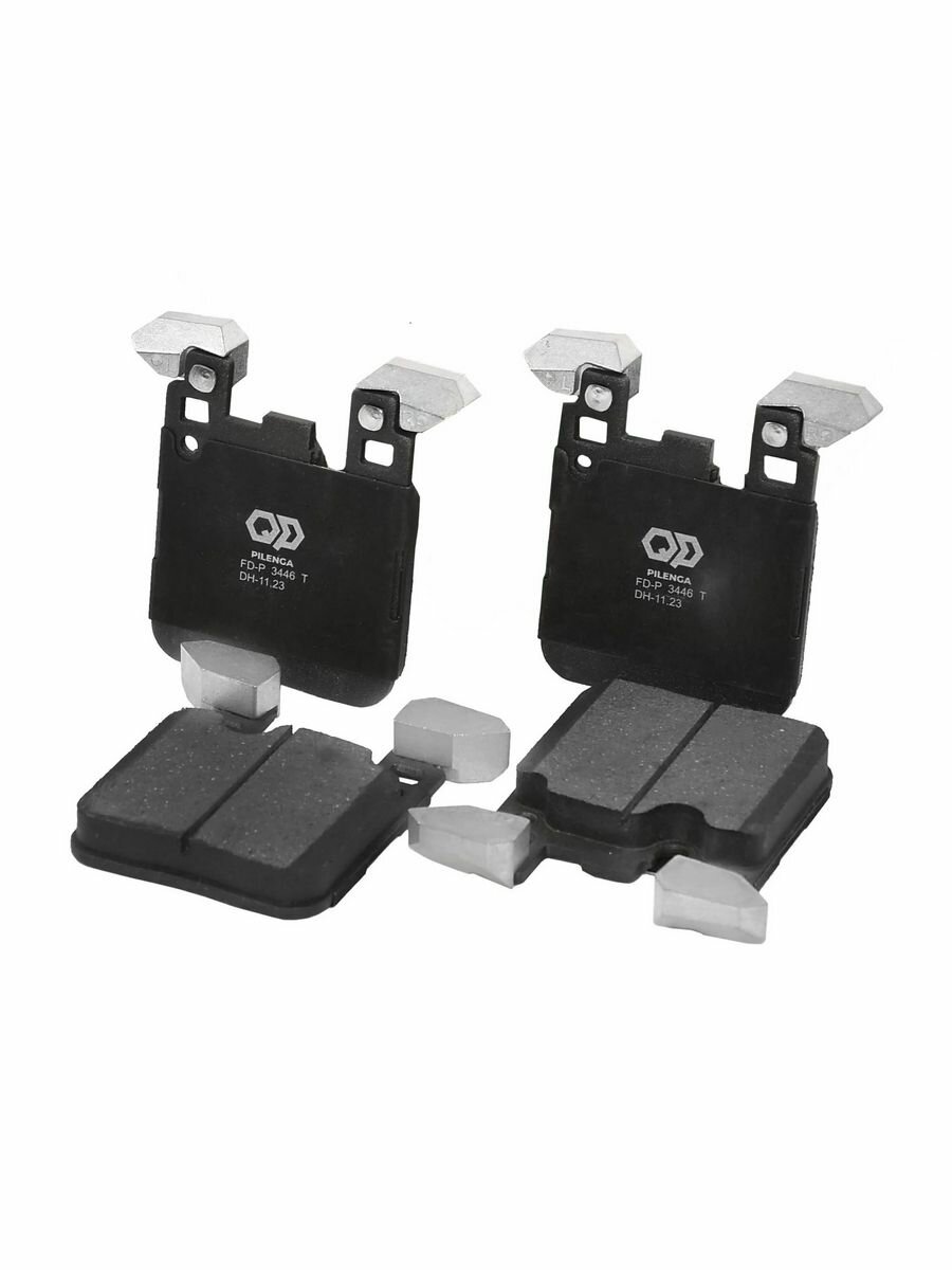 Колодки тормозные дисковые задние PILENGA FDP3446T для BMW 1, 1,2, 3, 4
