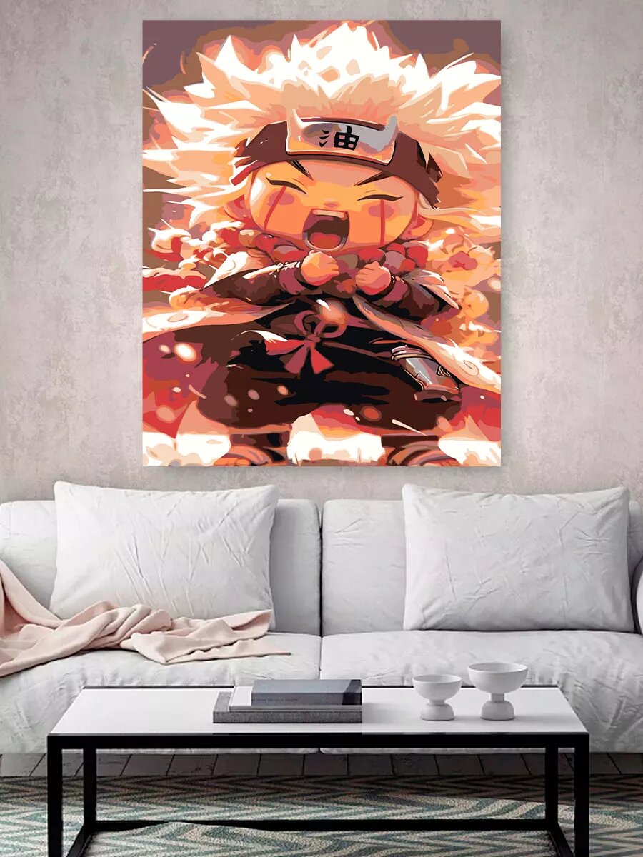 Картина по номерам Наруто