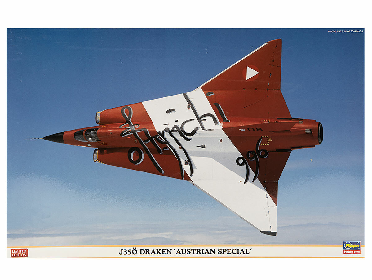 07519 Hasegawa Истребитель J35Ö Draken (1:48)