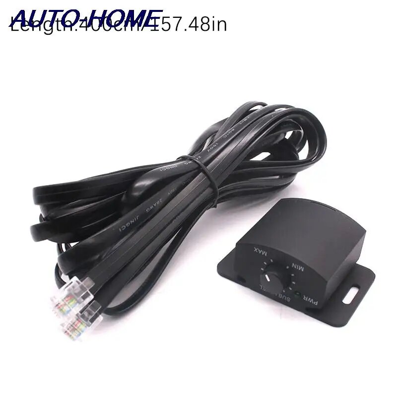 Автомобильный усилитель громкости пульт дистанционного управления динамики сабвуфер Регулировка громкости переключатель преобразователь сабвуфер регулятор громкости усилитель