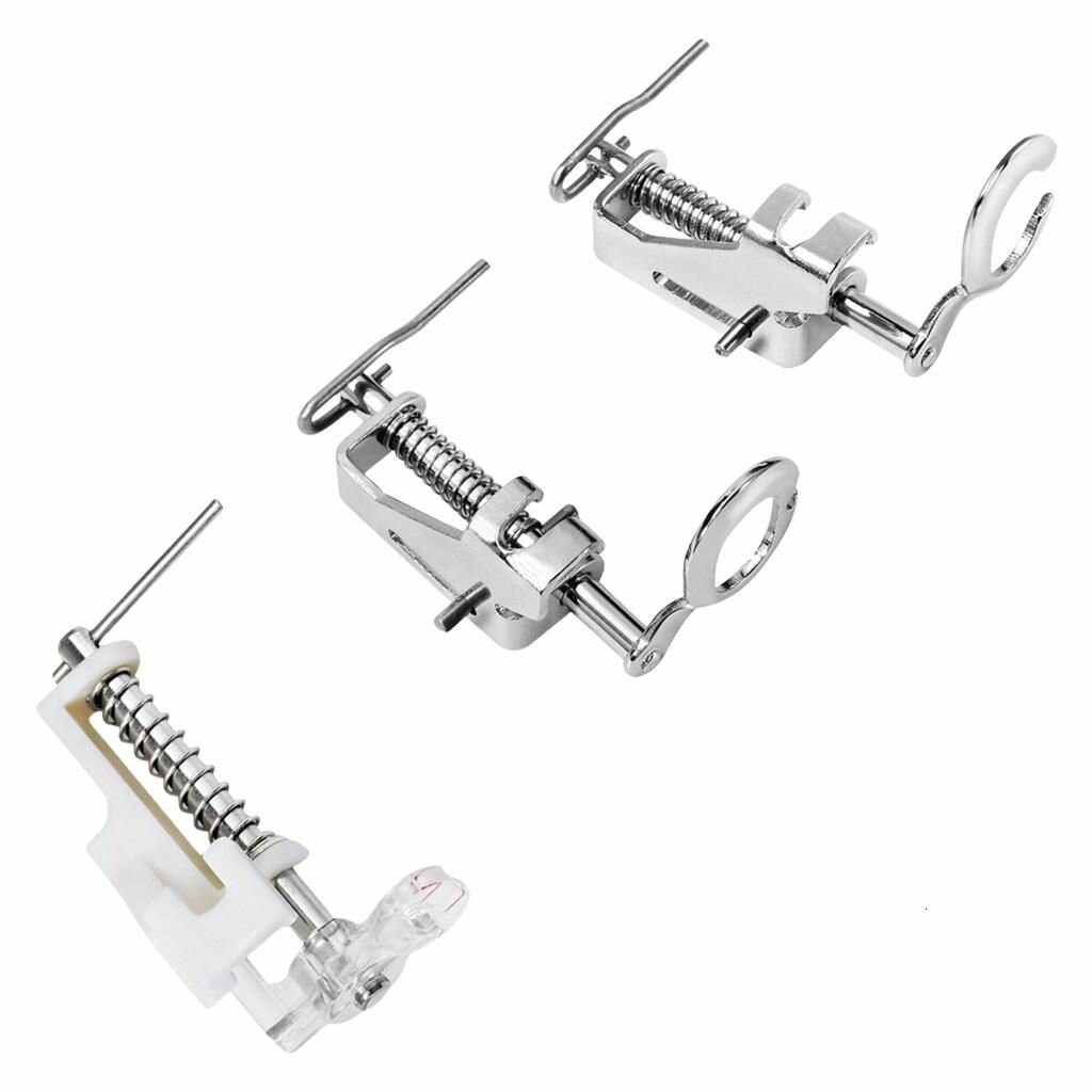 Аксессуар для швейной машины,3шт, плоская прижимная лапка для швейной машины