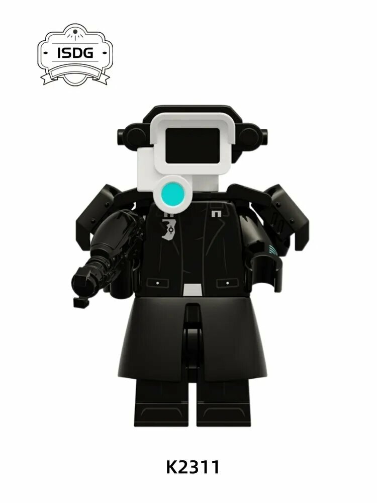 2025 фигурок Конструктор , скибиди туалет (Skibidi Toilet) (4.5 см, пакет) , LEGOe MC_K2311