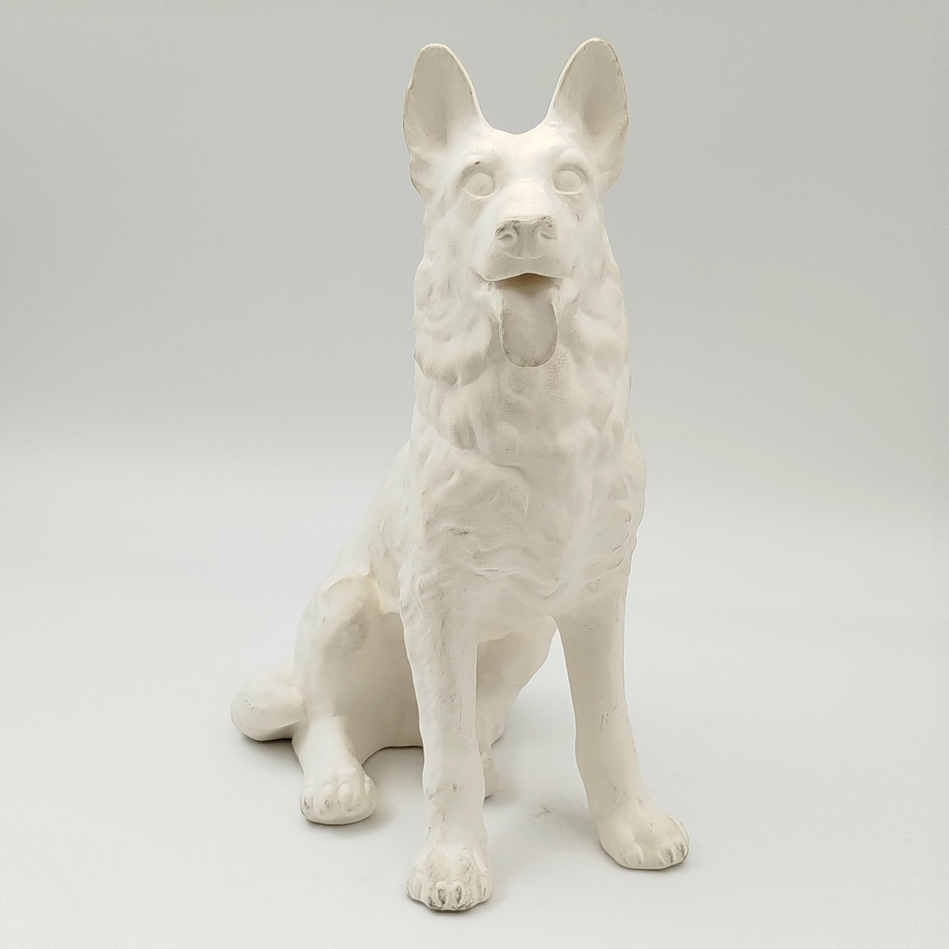 Статуэтка "Немецкая овчарка", фарфор, бисквит, Goebel, Германия, 1980-2000 гг.