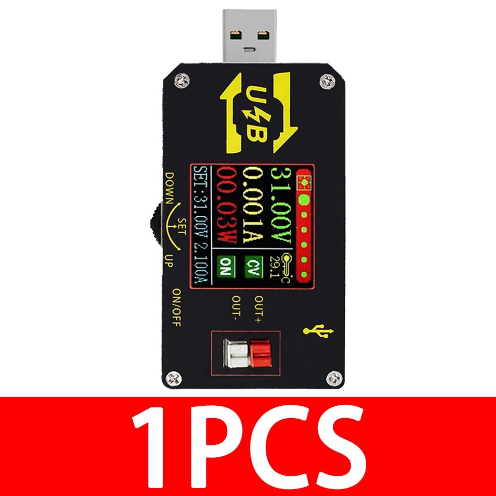 XY-UDP Цифровой USB DC преобразователь CC CV 0,6-30 В 5 В 9 В 12 В 24 В 2A 15 Вт Модуль питания Настольный регулируемый регулируемый источник питания, 1pcs