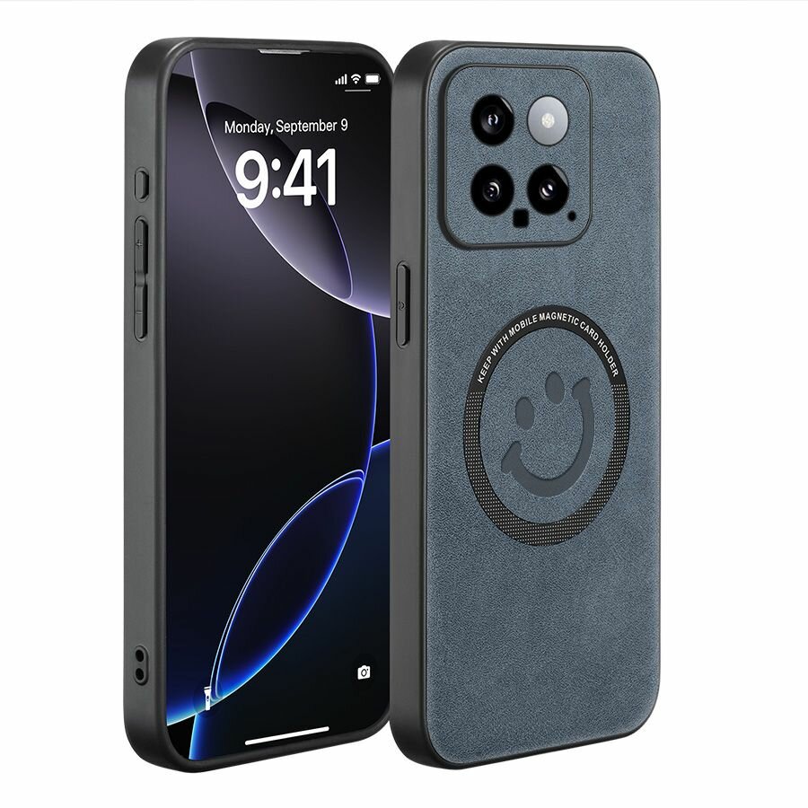 Чехол-Case MagSafe чехол для Xiaomi 14(Сяоми 14) Нескользящий и удобный